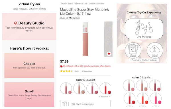 To stay competitive in beauty, Target is rolling out AR tools and a ...