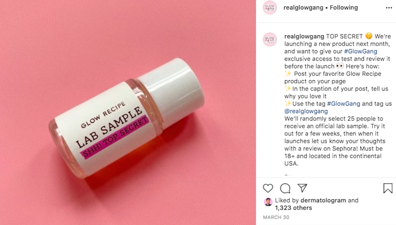 Glow Recipe launches first digital sampling program - Glossy