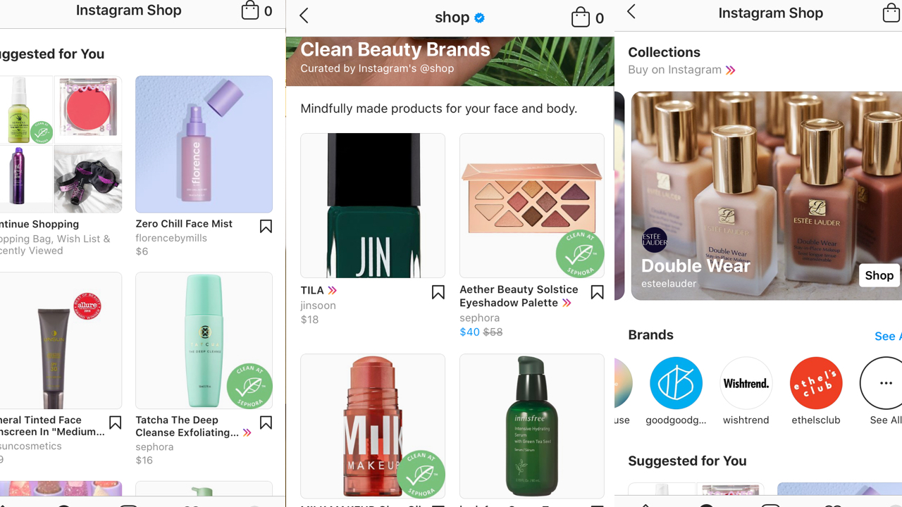 Beauty flocks to Instagram’s still-expanding shopping feature
