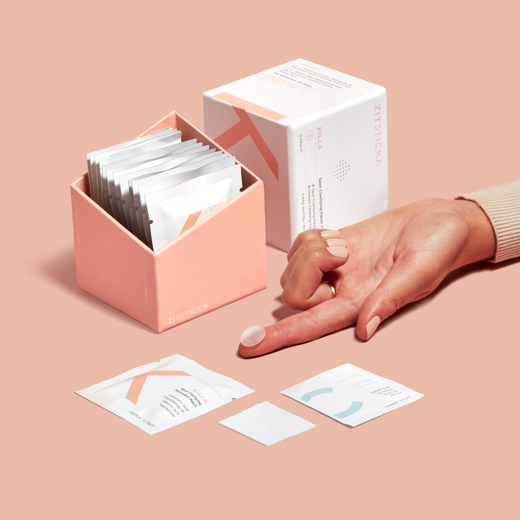 The zit sticker war - Glossy