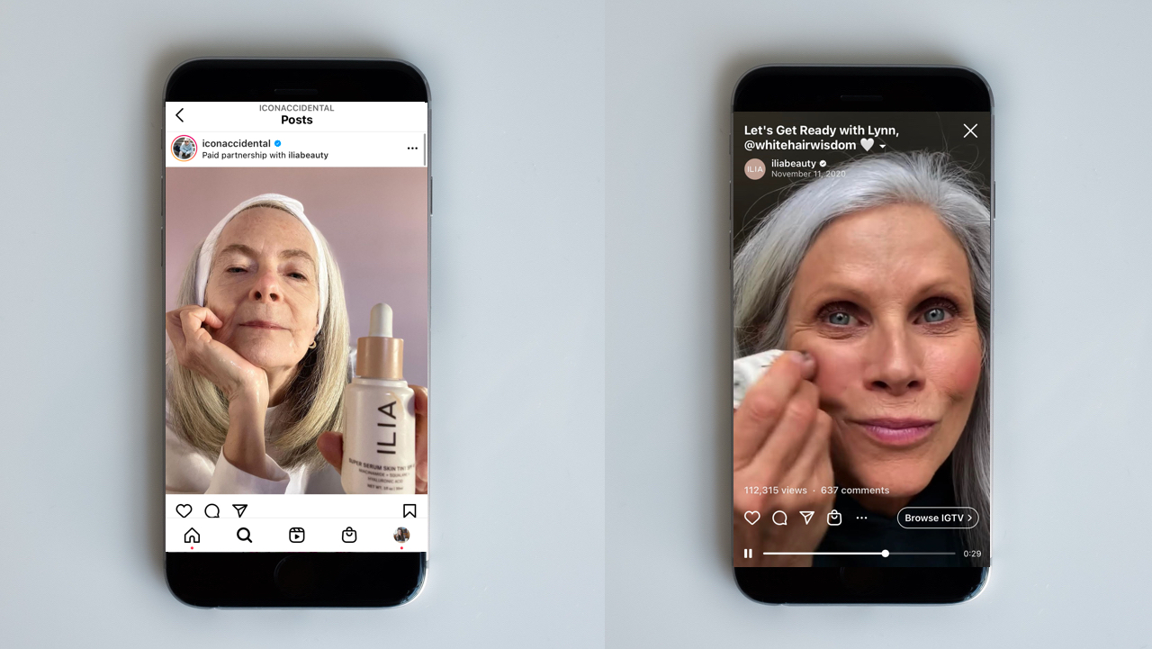 How influencers 50-plus are changing perceptions around age in beauty