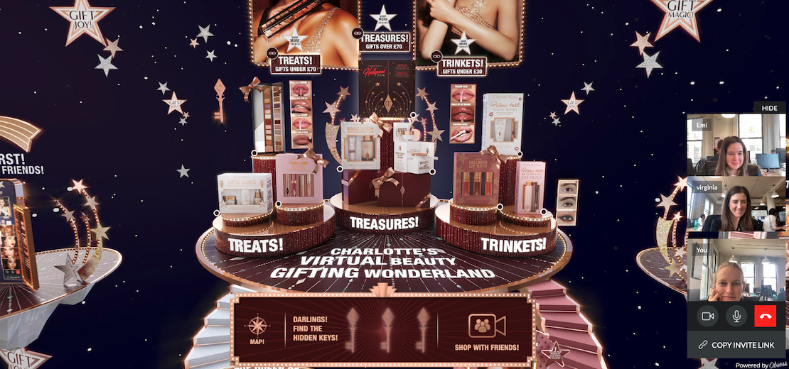 Charlotte Tilbury steps further into the metaverse