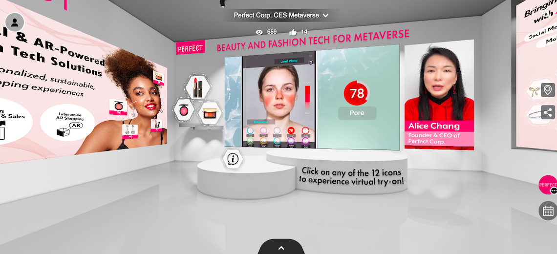 CES 2022: Beauty gets in on the metaverse