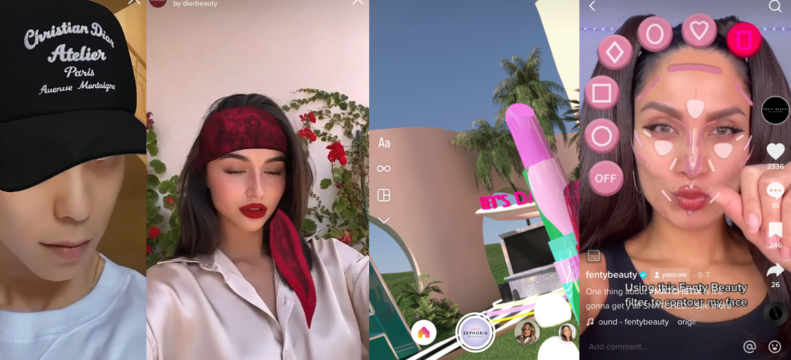 TikTok and Instagram surpass Snapchat for brands' AR filters - Glossy TikTok and Instagram surpass Snapchat for brands' AR filters - Glossy