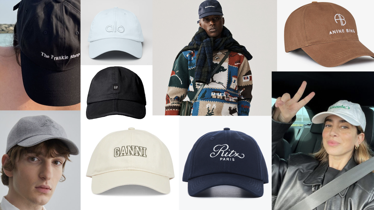 Why branded baseball caps are suddenly everywhere