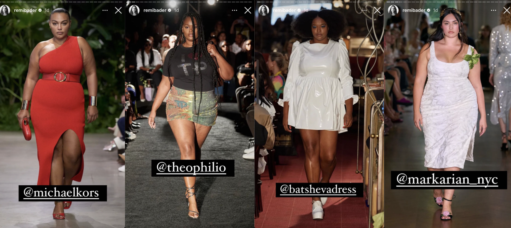 'No improvement': Remi Bader on NYFW's body diversity