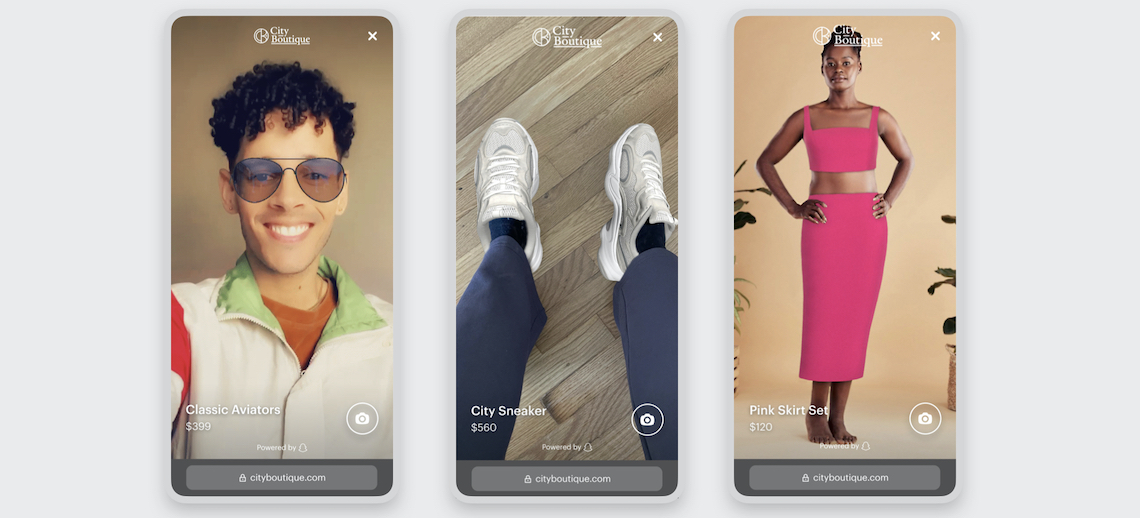 Snapchat unveils in-store AR mirrors and highlights shopping tools at Snap Partner Summit - Glossy