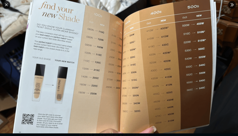 Lancôme sparks 50 shades of confusion over foundation relaunch - Glossy