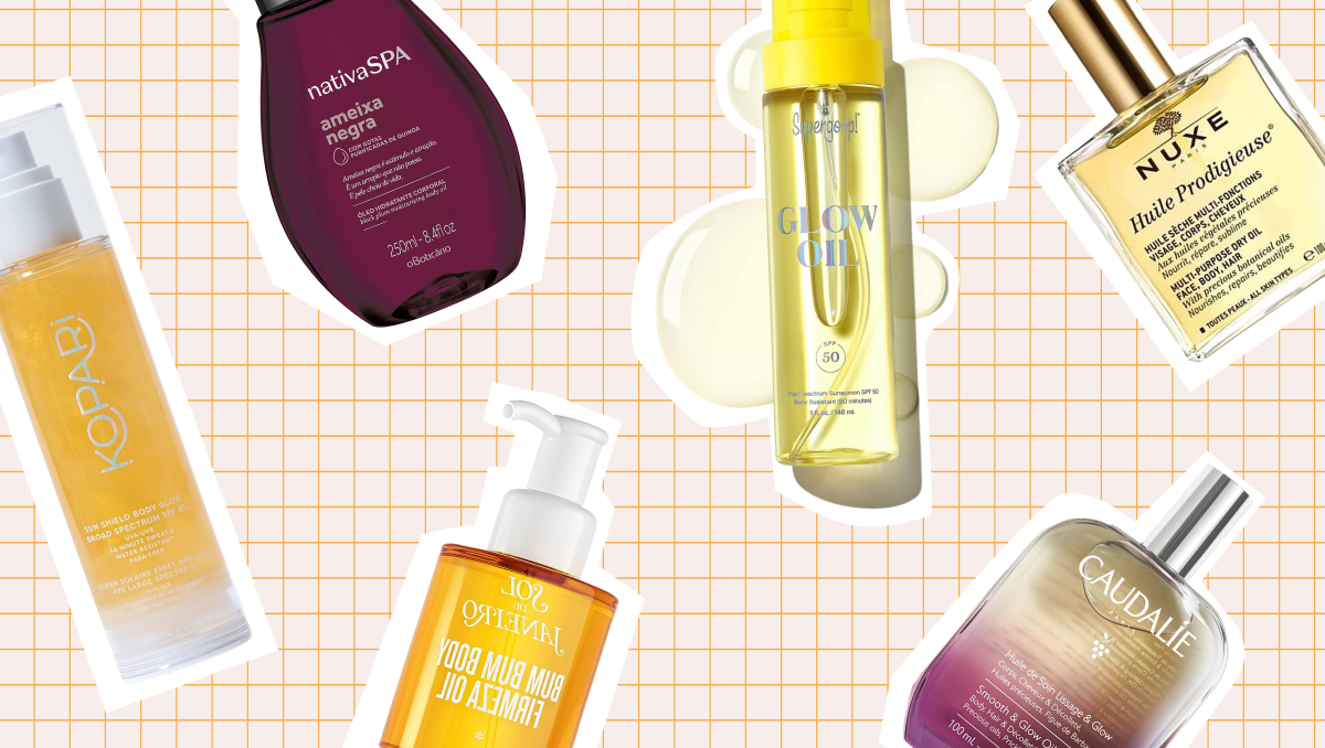 The best non-sticky, non-greasy body oils on Amazon - Glossy