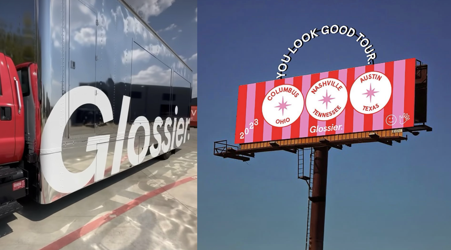 Glossier hits the road for its first college campus tour - Glossy