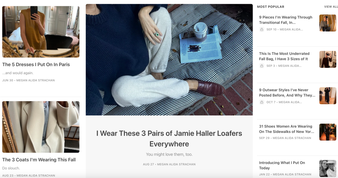 Glossy Pop Newsletter: On Substack, a vibrant fashion community is ...