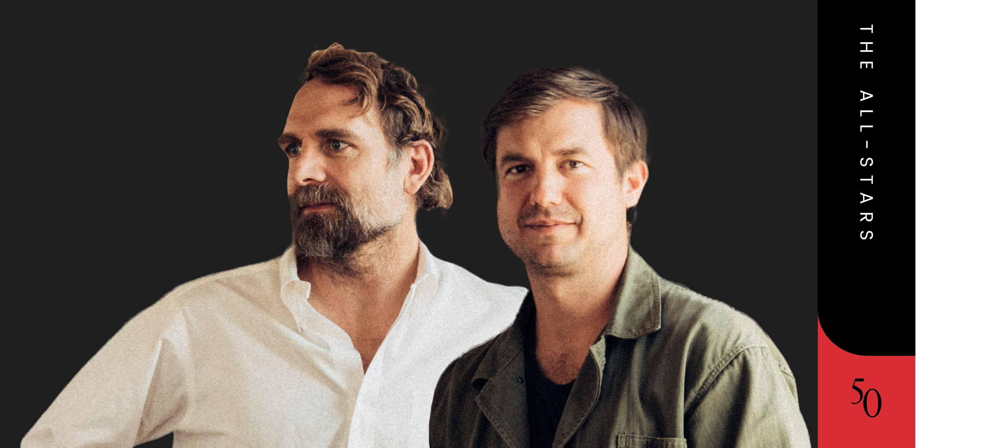 Erik Allen Ford and Sasha Koehn, Buck Mason | Glossy 50 2025 - Glossy